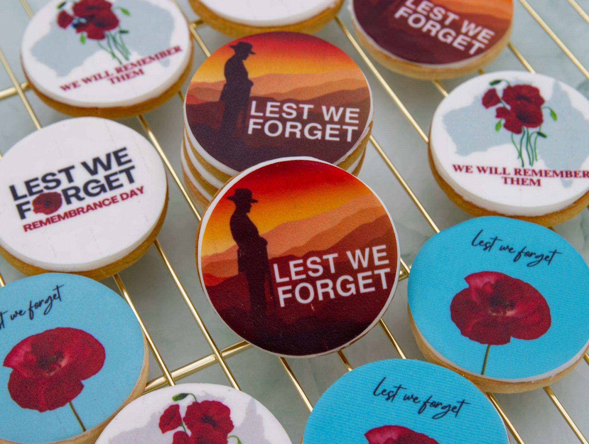 Buy Remembrance Cookies | Aussie Cookies Cookie Gift Box